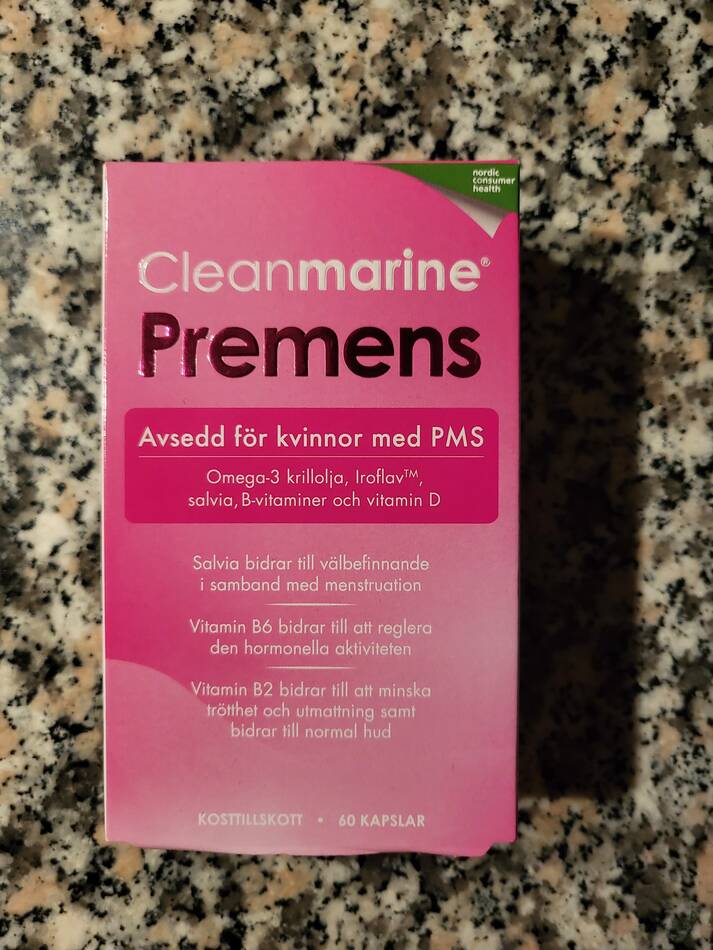 Farvel & tak til præmens-symptomer med CleanMarine