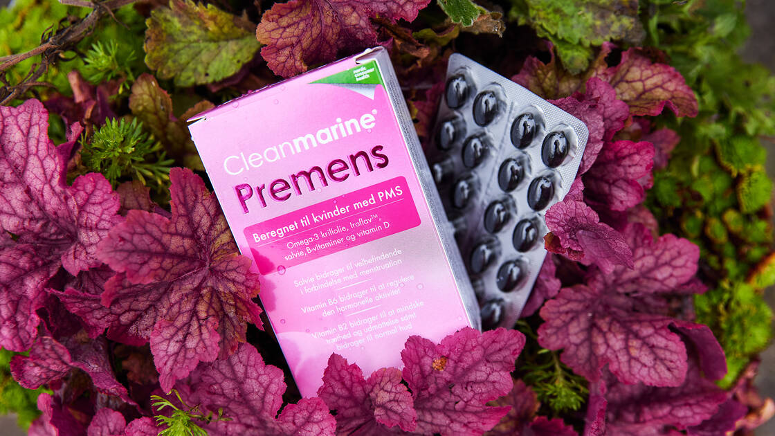 Farvel & tak til præmens-symptomer med CleanMarine