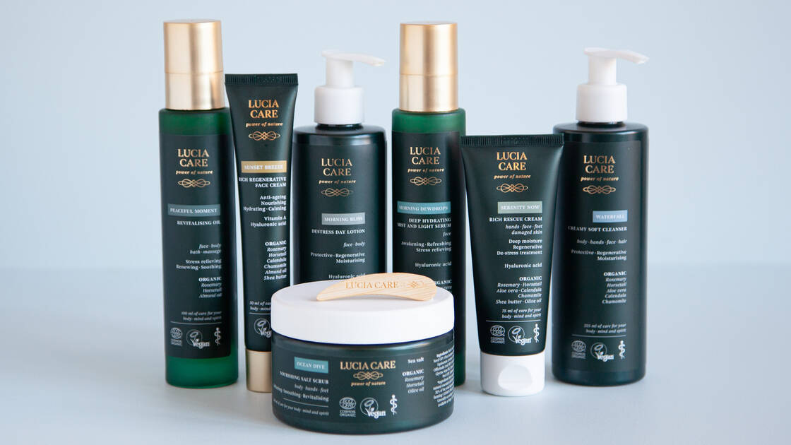 Redaktionen tester: Hudpleje fra Lucia Care