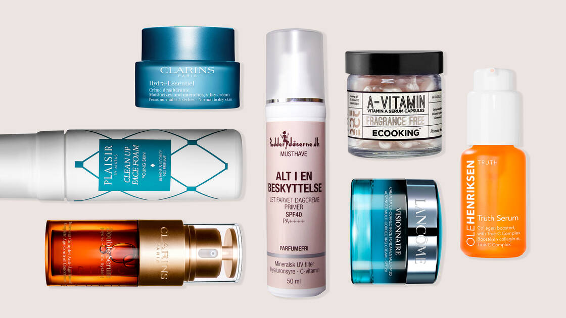 Vælg den rigtige hudpleje til din alder