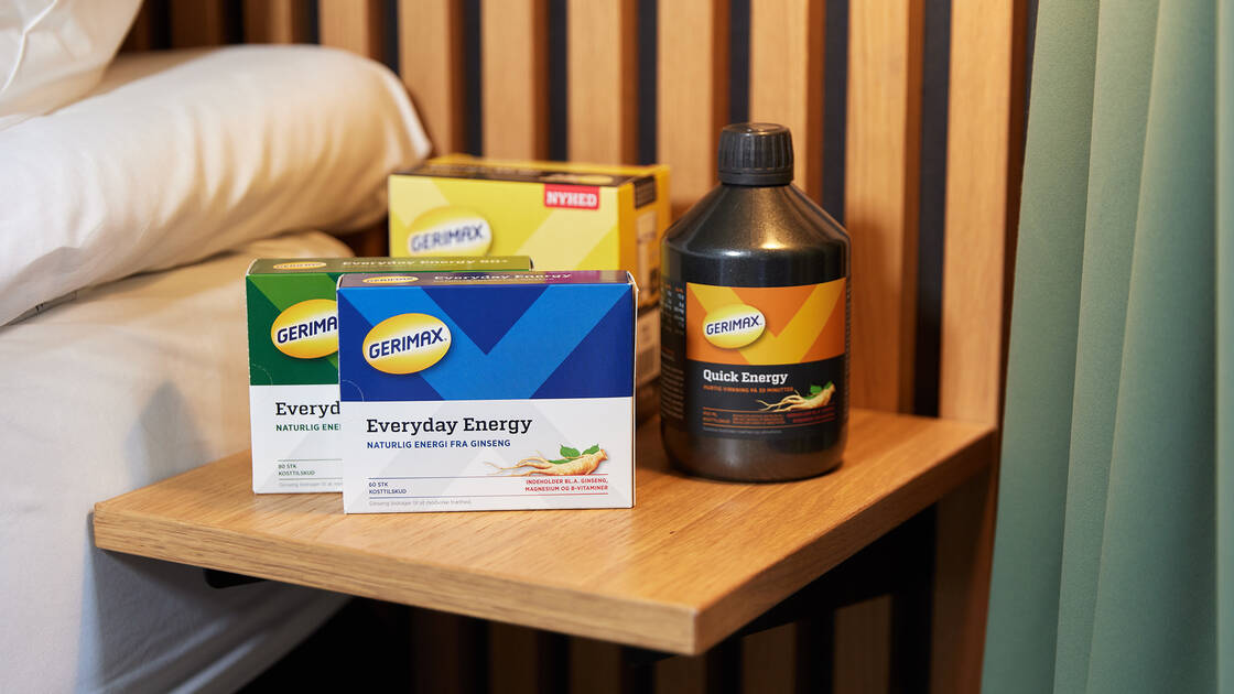 Gerimax: Energi til hverdagen
