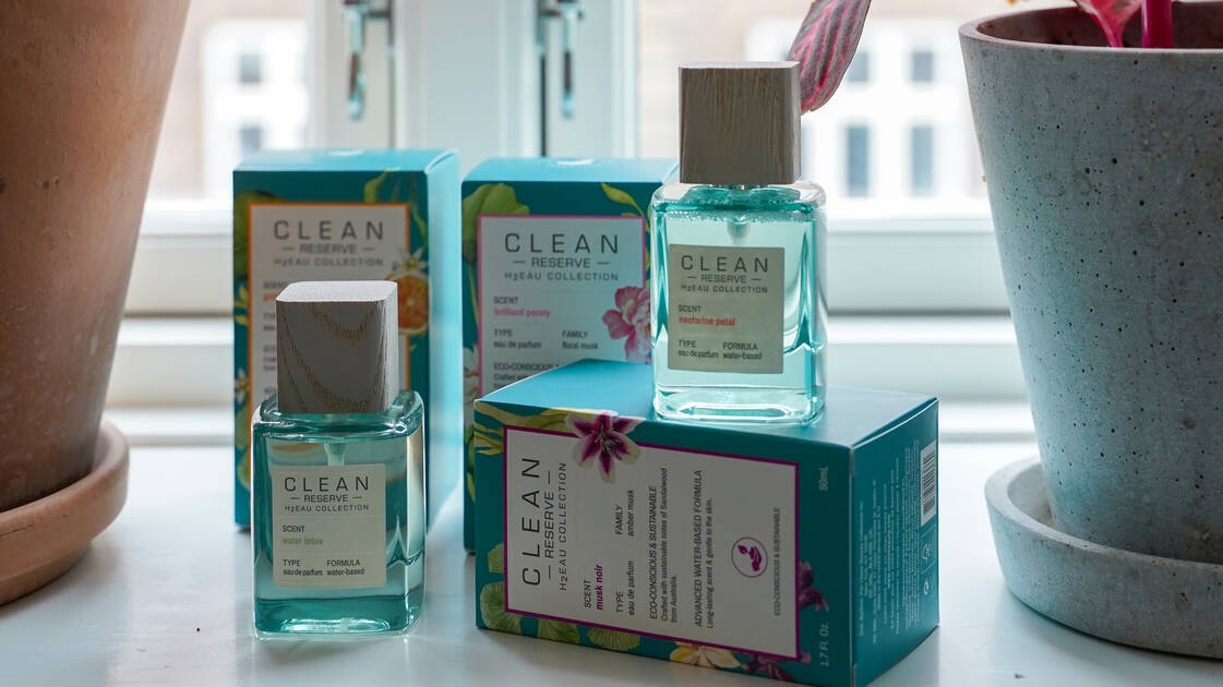 Nyhed fra Clean: Fem vandbaserede dufte