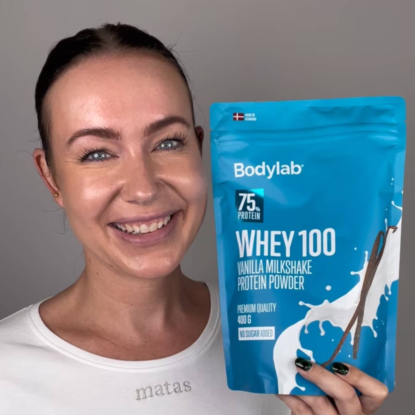 Køb Whey 100 Proteinpulver 400 g Vanilla Milkshake fra Bodylab - Matas